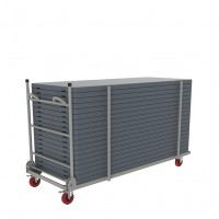 XL trestle trolley - Alloyfold | Commercial Seating & Furniture ...